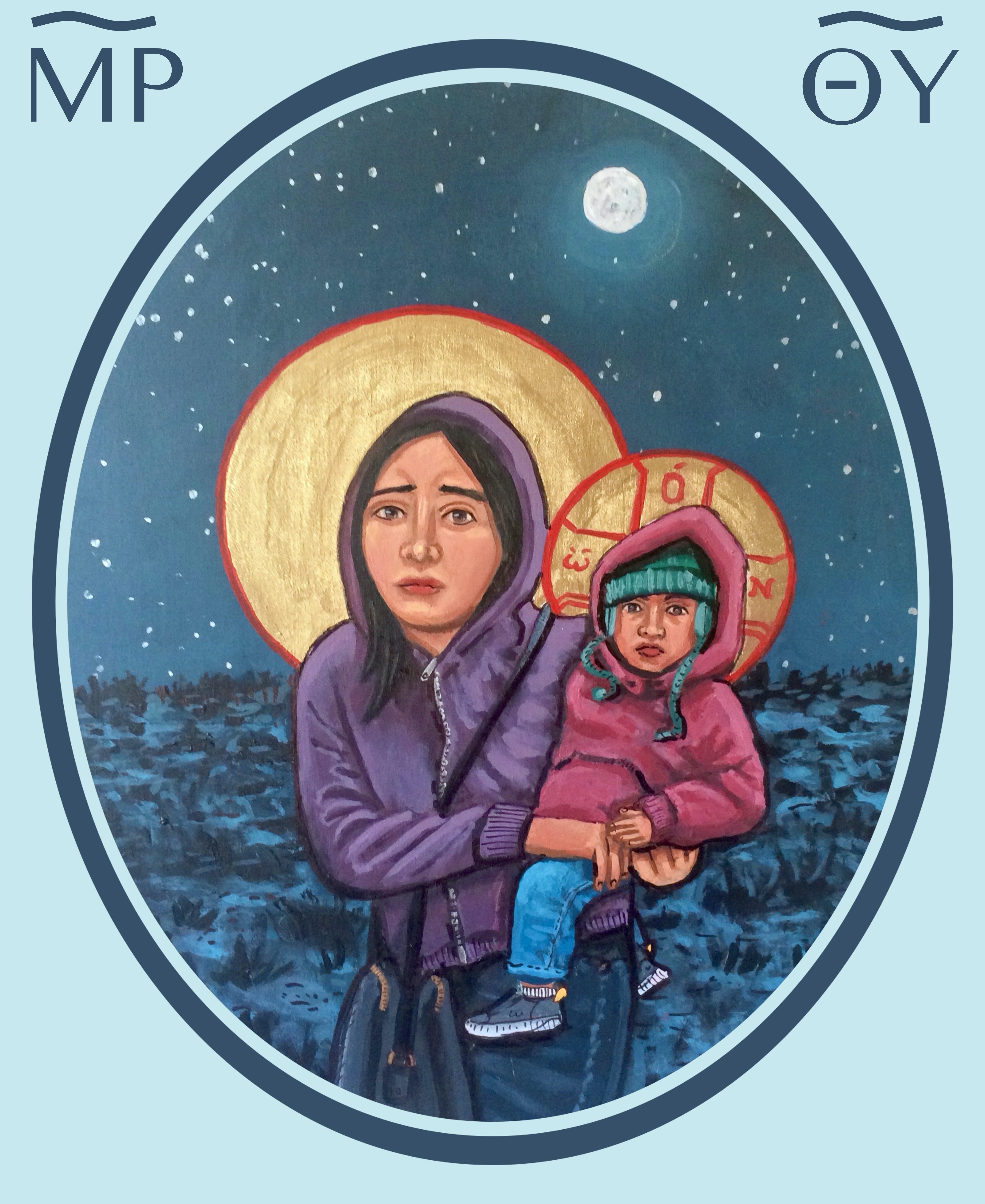 Our Lady of the Journey – Kelly Latimore Icons