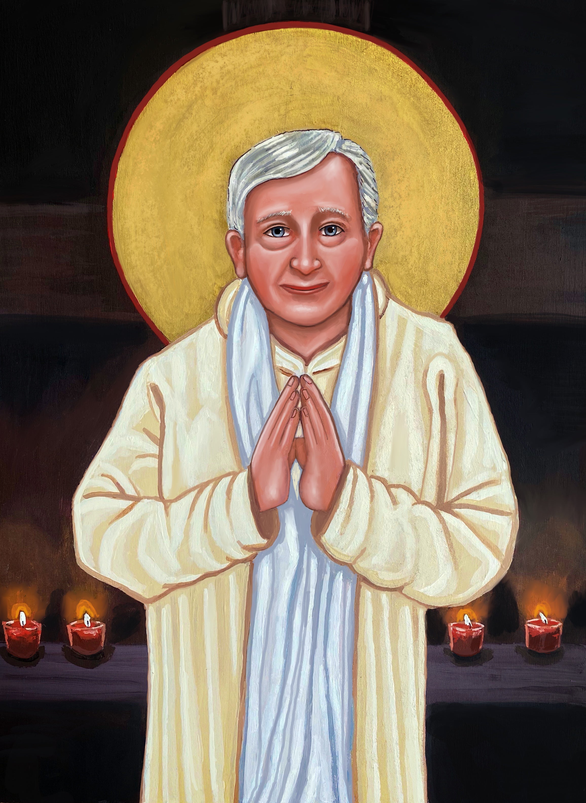 Brother Roger of Taizé – Kelly Latimore Icons