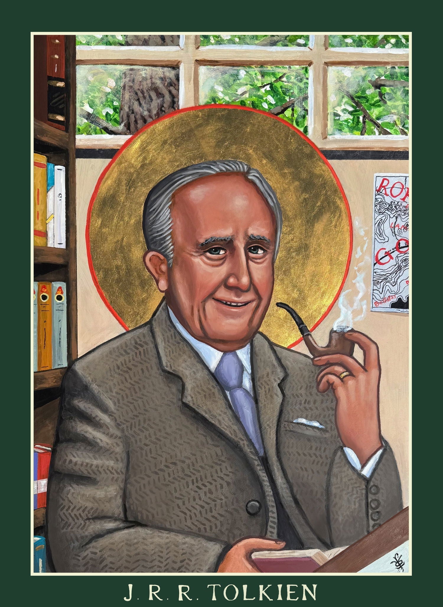 J.R.R. Tolkien – Kelly Latimore Icons