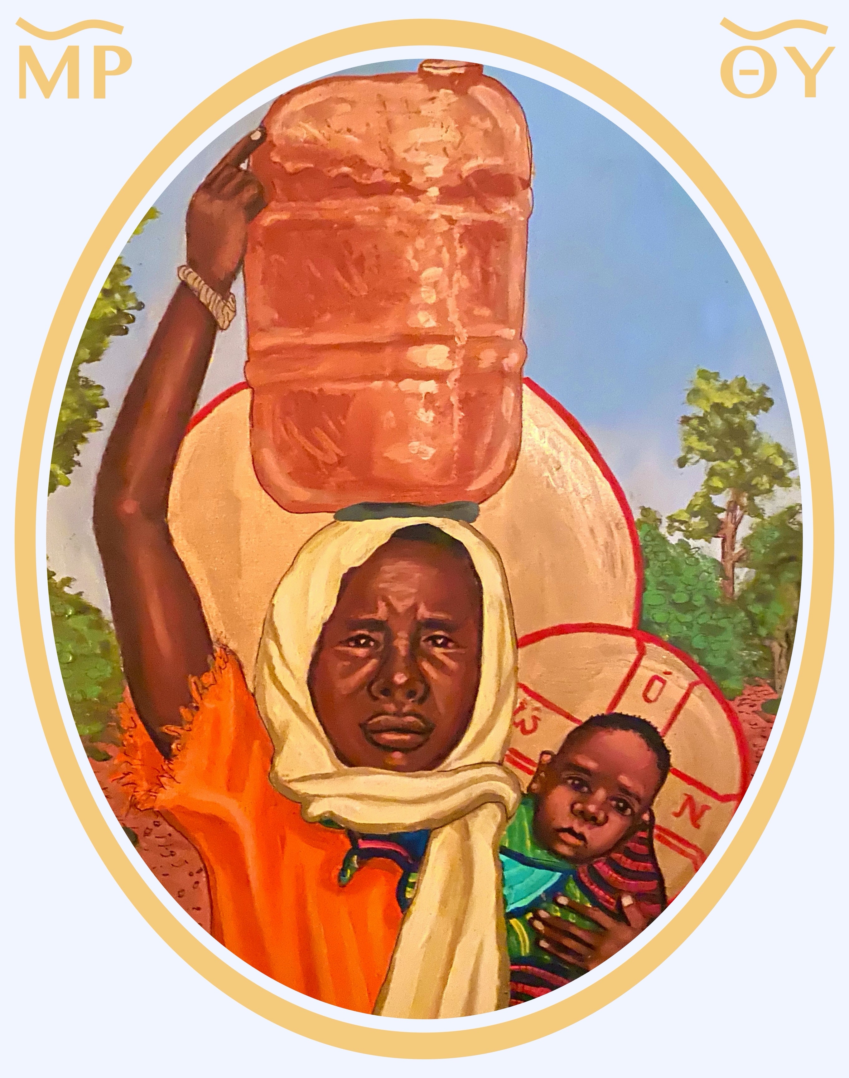 Our Lady of the Journey (2) – Kelly Latimore Icons