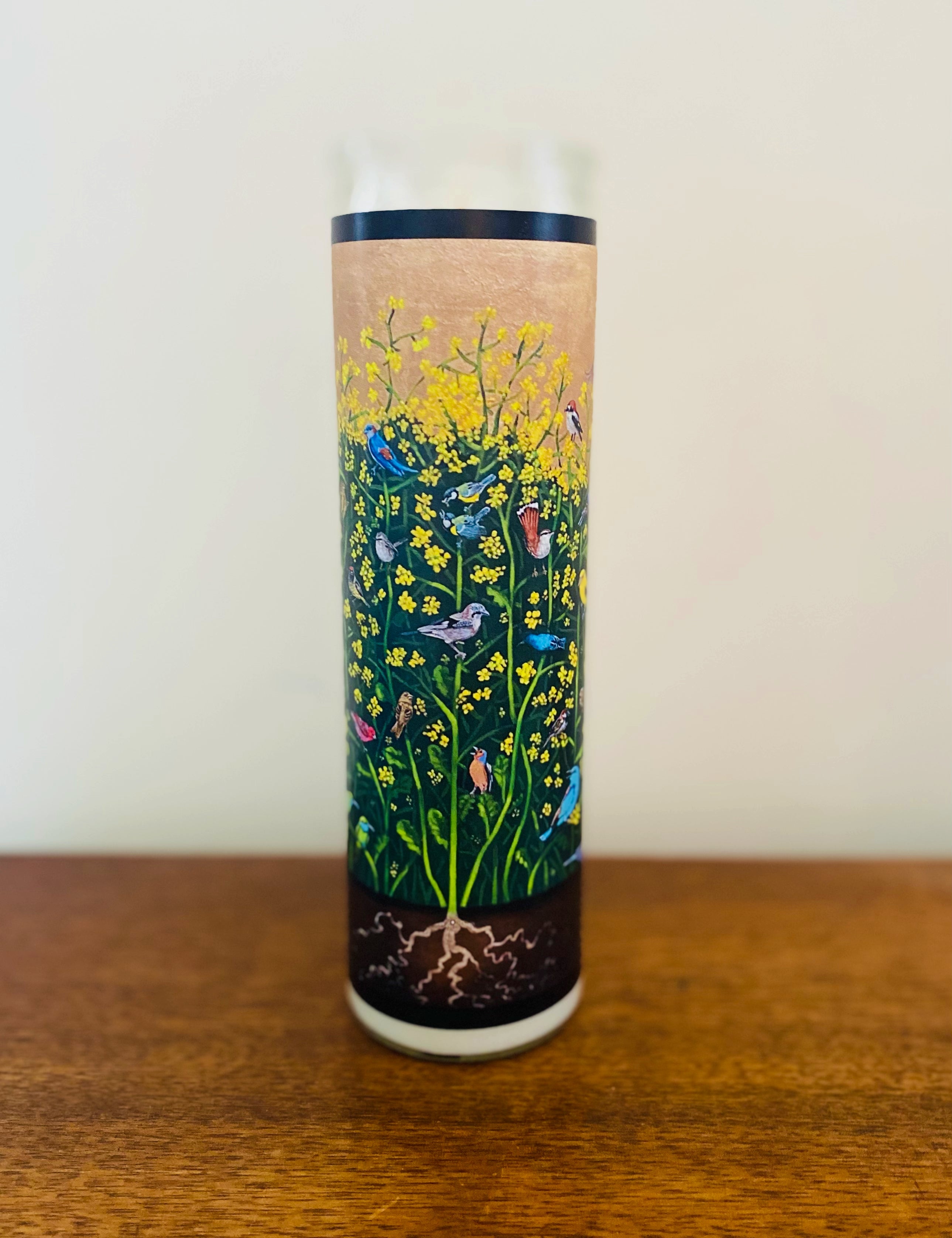 The Parable of the Mustard Seed Prayer Candle – Kelly Latimore Icons