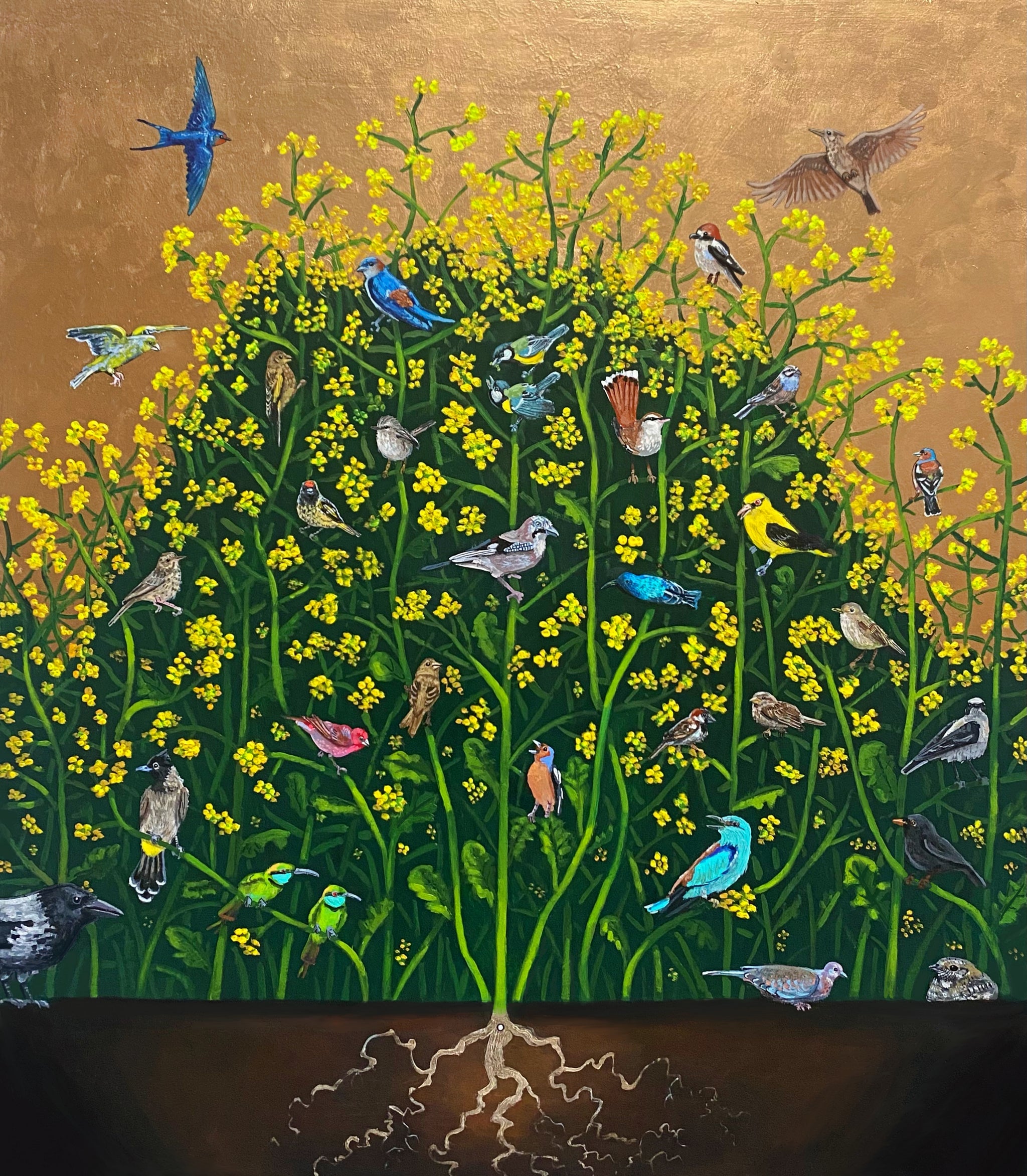 The Parable of the Mustard Wood Print – Kelly Latimore Icons