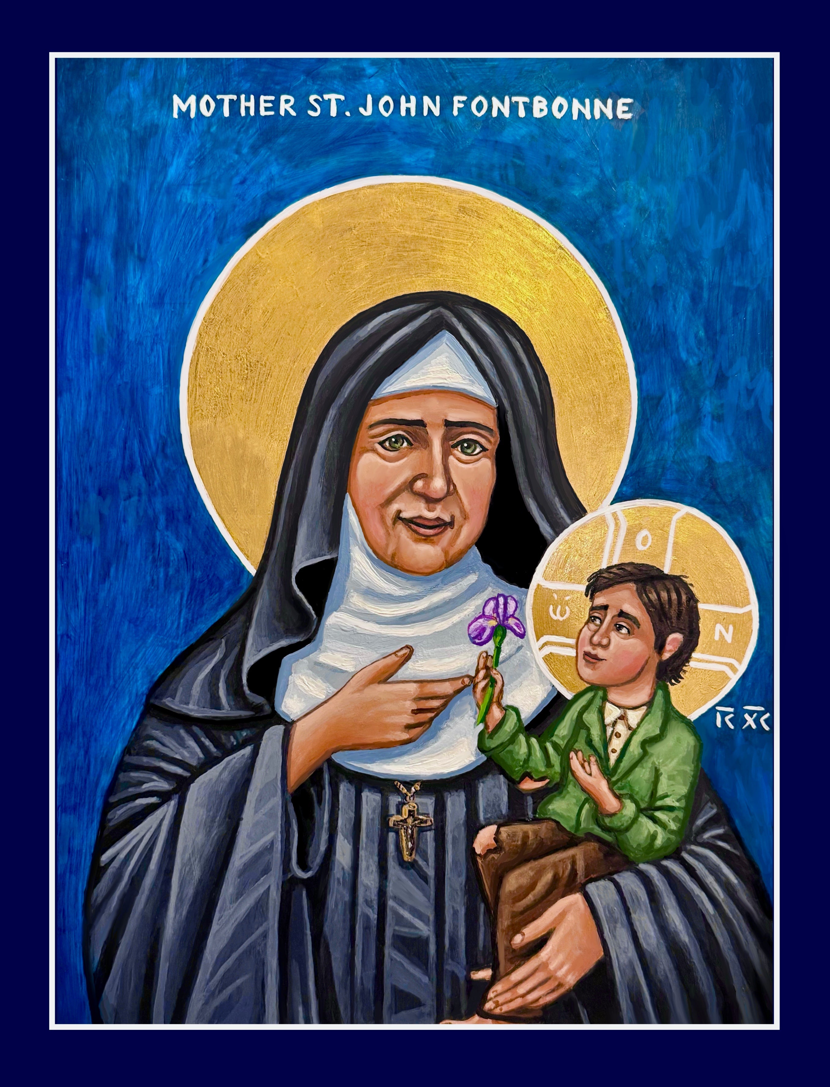 Mother St. John Fontbonne – Kelly Latimore Icons