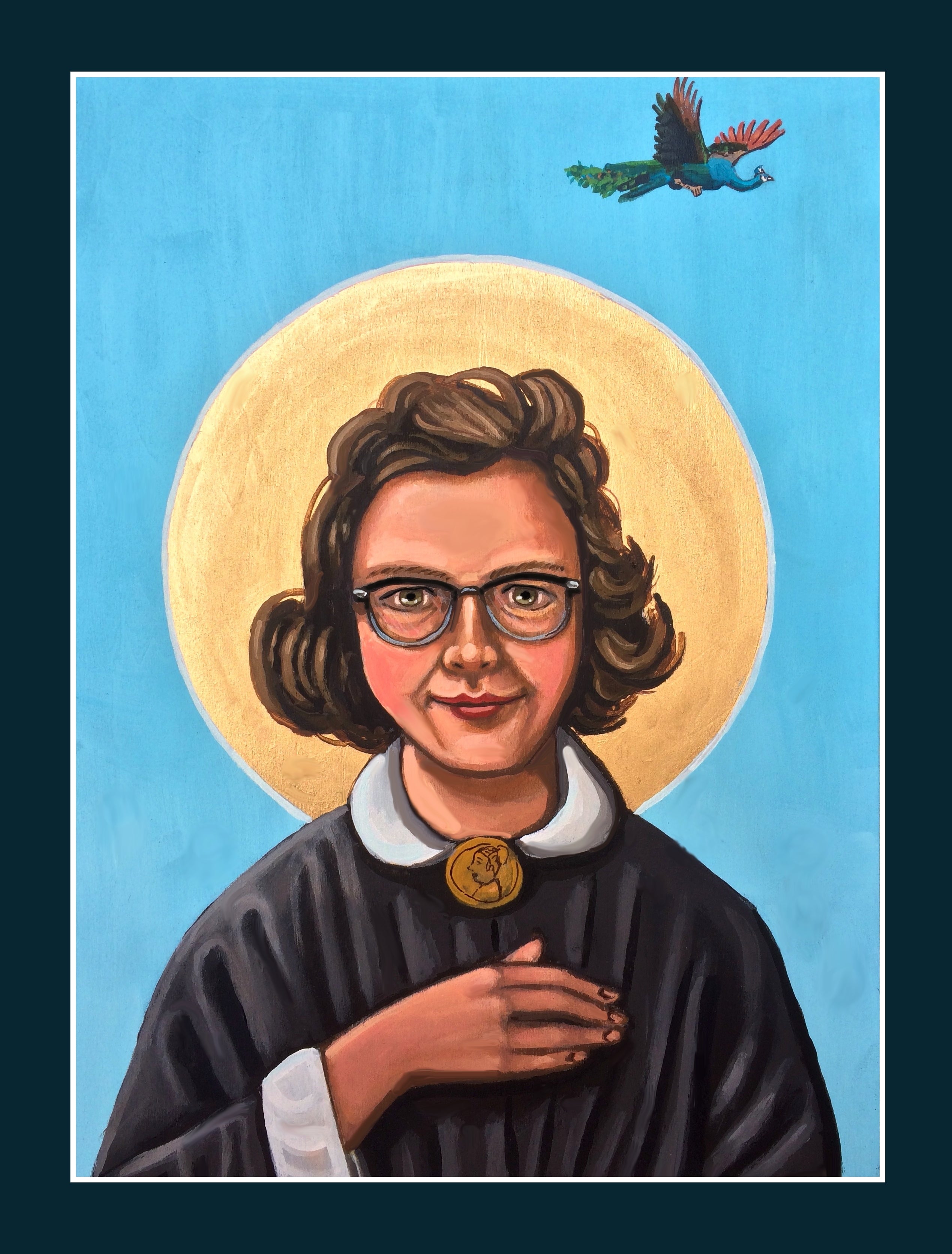 Flannery O'Connor – Kelly Latimore Icons