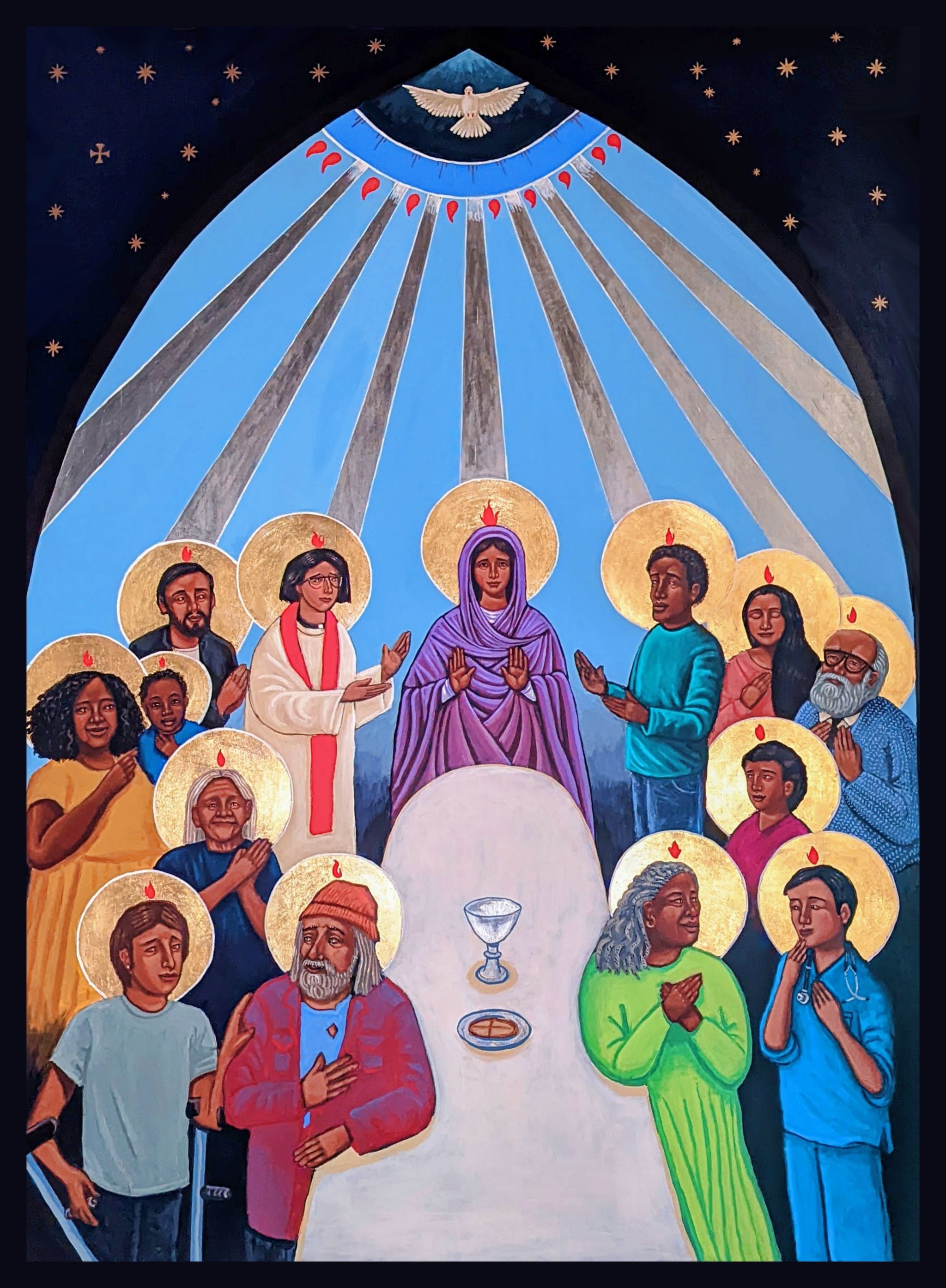 Pentecost Digital Image – Kelly Latimore Icons