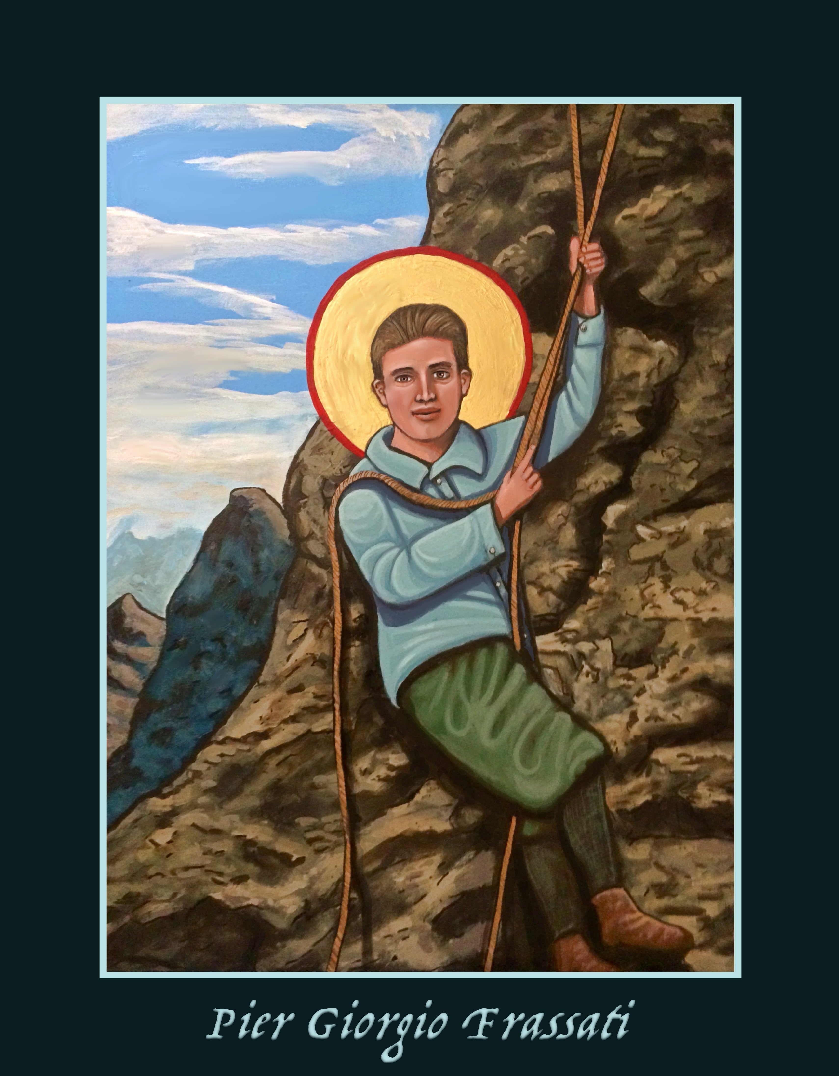 Pier Giorgio Frassati Digital Image – Kelly Latimore Icons
