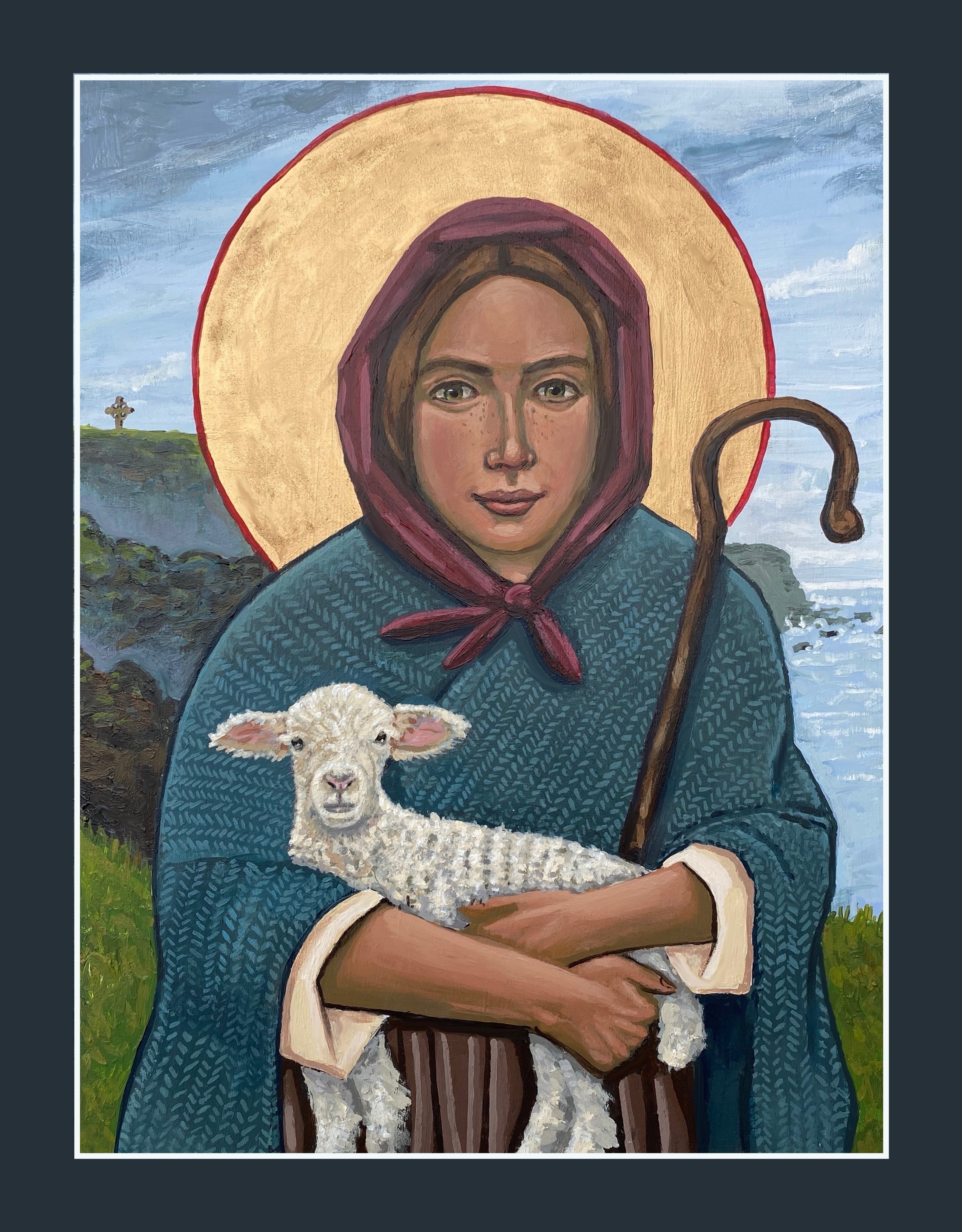 The Good Shepherdess Digital Image – Kelly Latimore Icons
